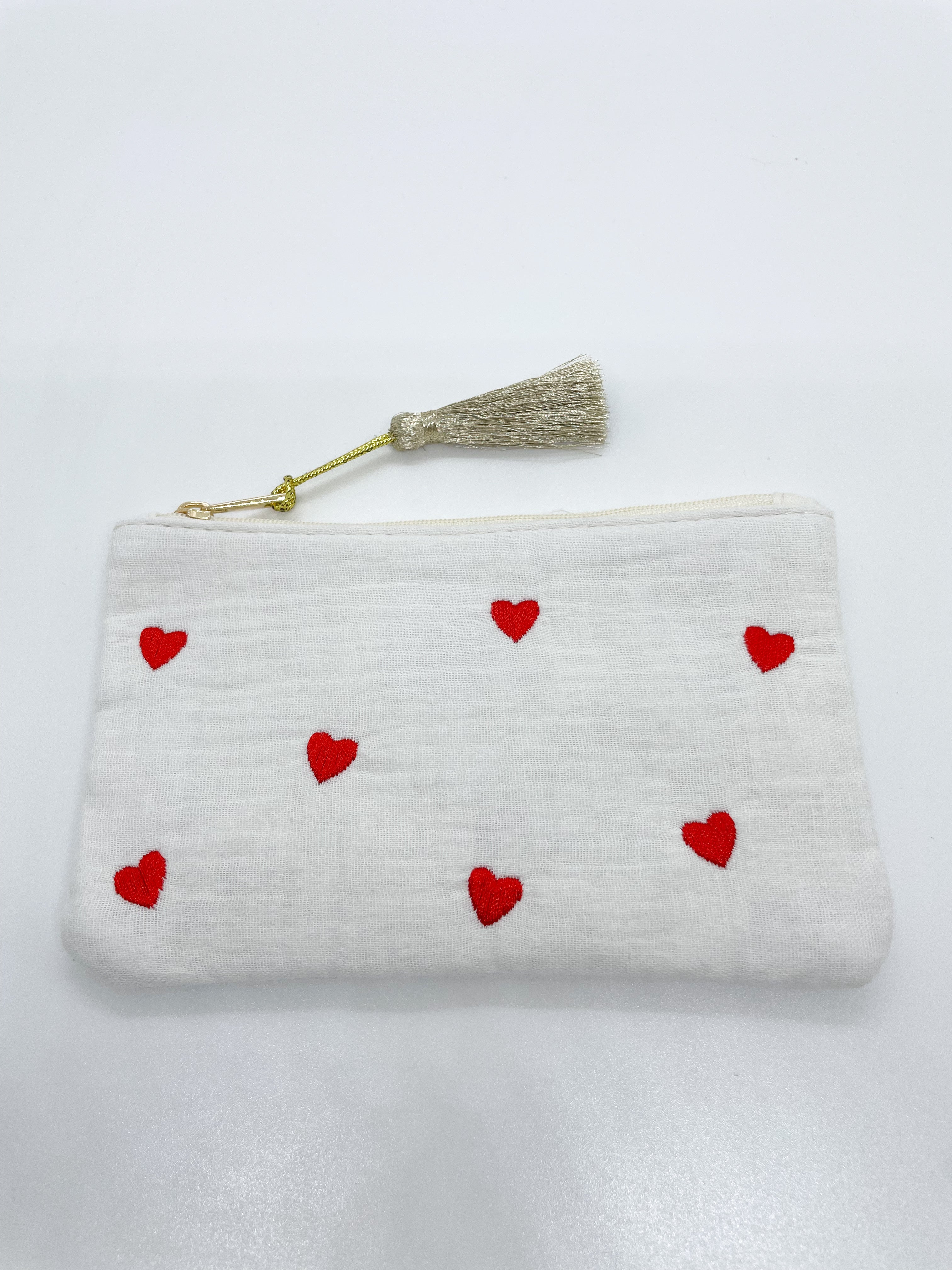 Pochette Petits coeurs – Vaniya bijoux